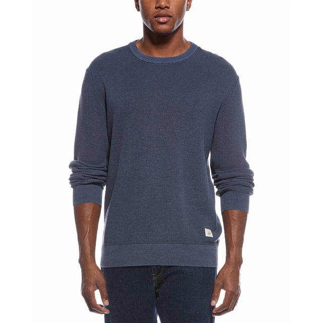 WEATHERPROOF VINTAGE mens Vertical Weave Stonewash Crewneck Sweater ...