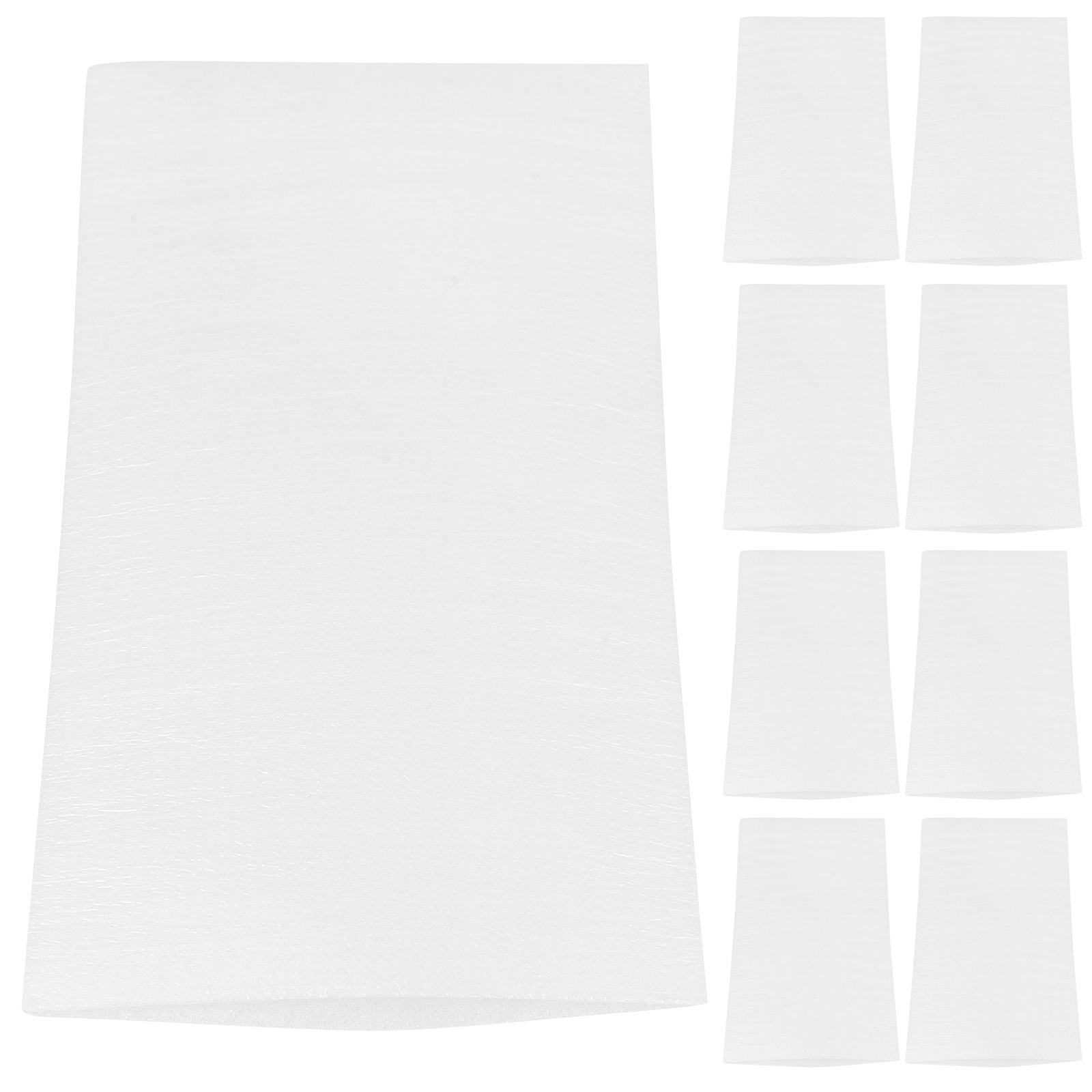 WEAVILUX 100Pcs White Rectangular Pouch for - Walmart.com