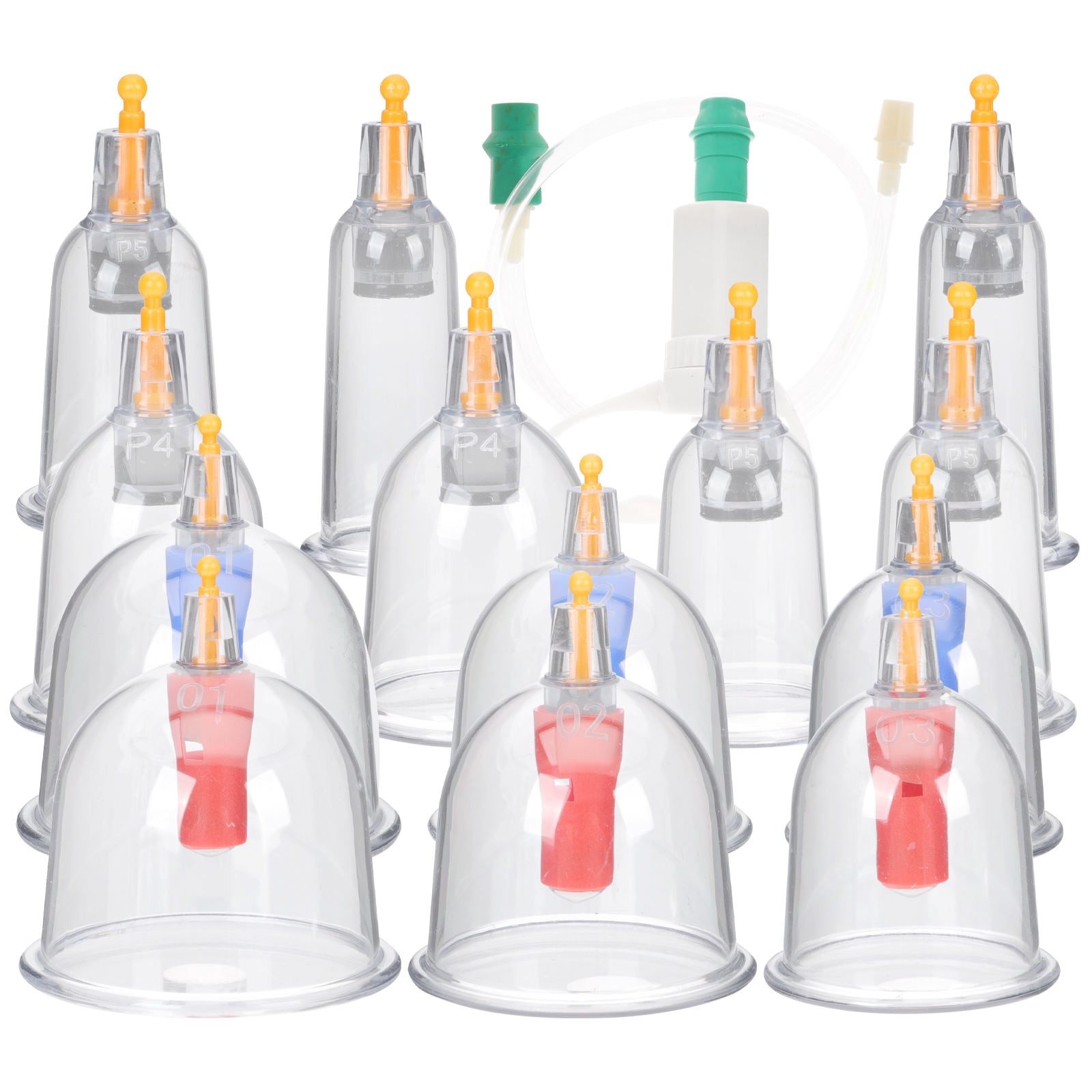 WEAVILUX 12 Cups Home Cupping Device with Blood Flow Improvement ...