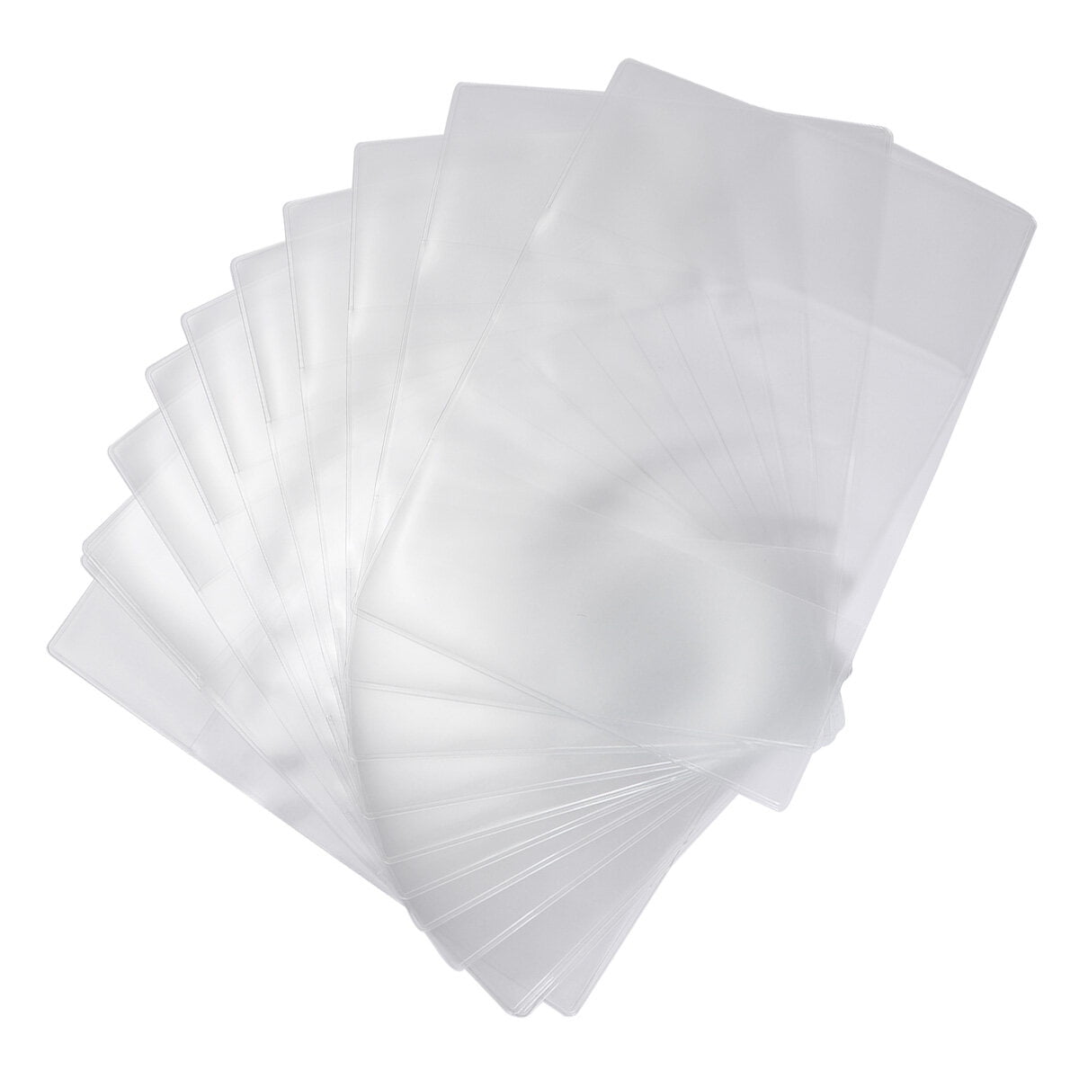 WEAVILUX 12Pack Plastic Document Holder Waterproof Card Protectors ...