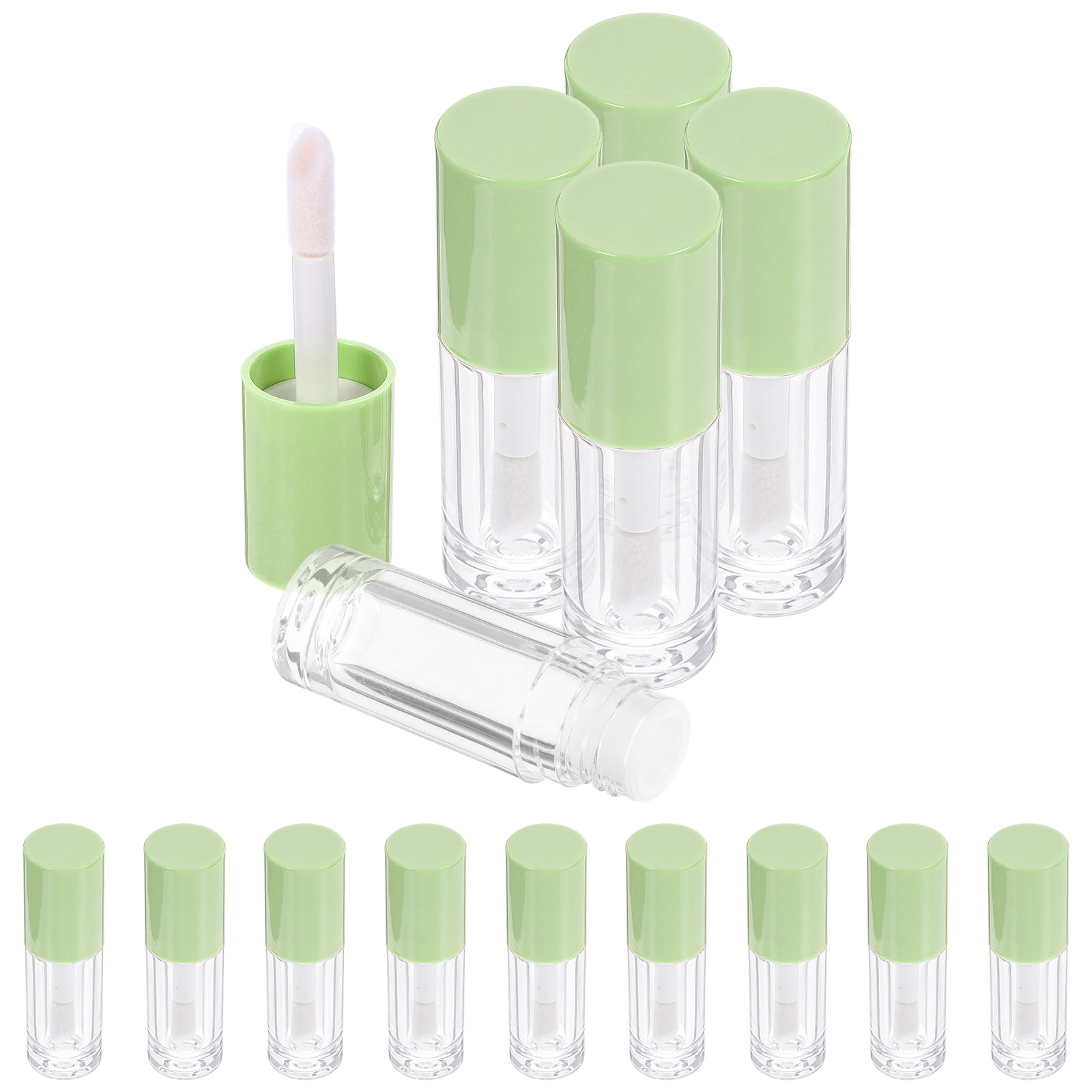 WEAVILUX 14 Pcs Lip Gloss Tubes Empty Lipgloss Tubes Cylindrical Design ...