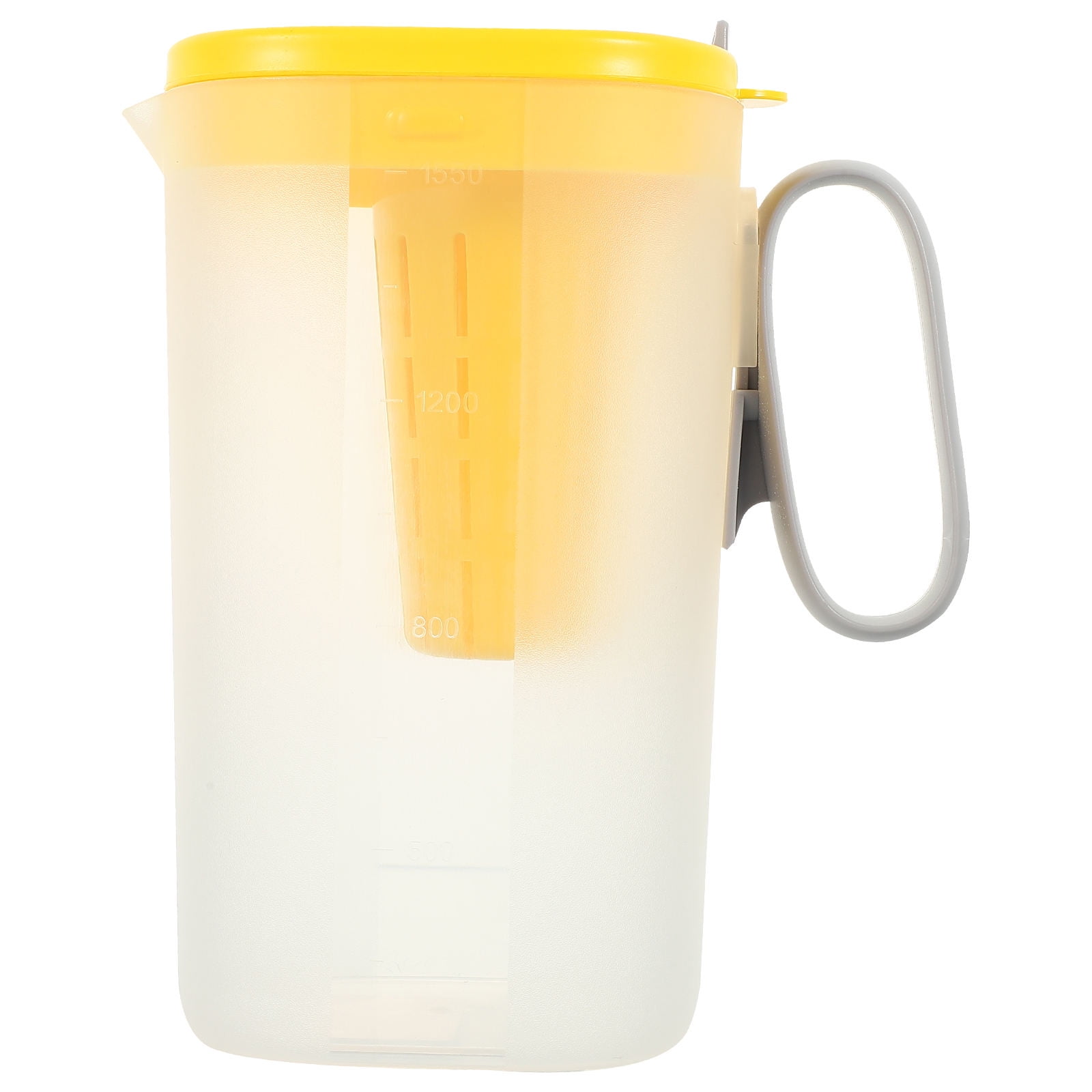 WEAVILUX 1Pack Large Water Container Yellow 1550ML PP Beverage Storage ...