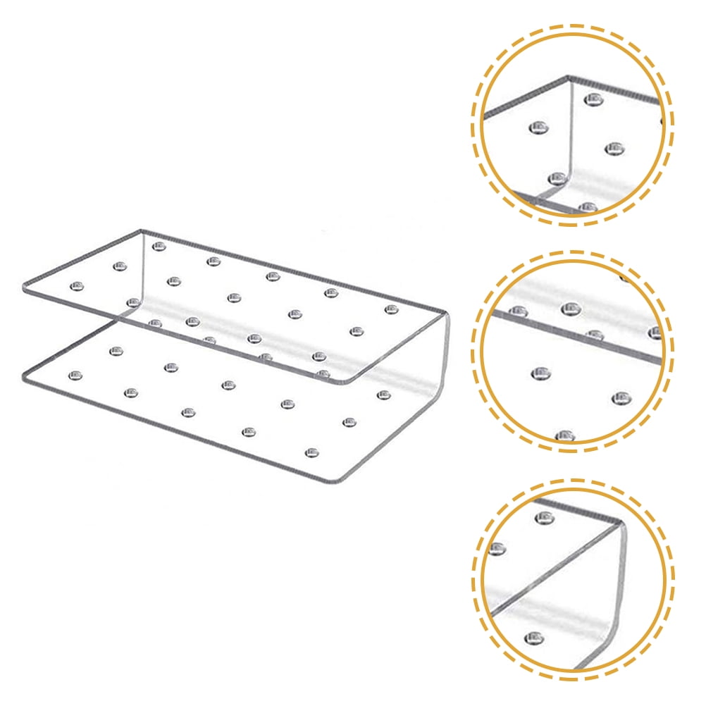 WEAVILUX 1Pack Lollipop Storage Rack Square Acrylic for Anniversary ...