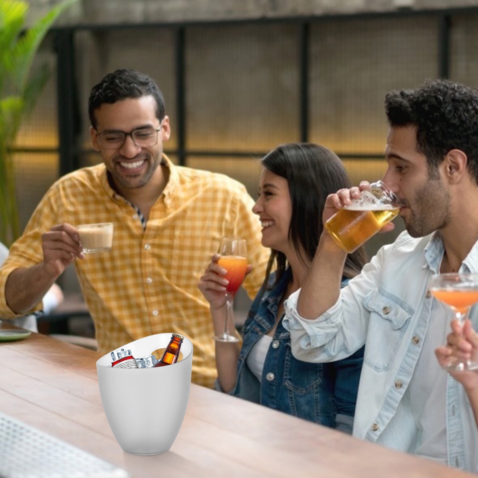 WEAVILUX Beverage Bucket Ingot Shape 1pc - Walmart.com