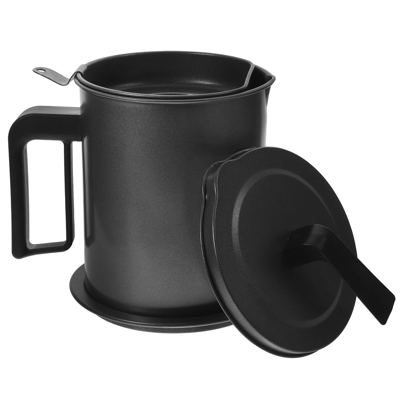 WEAVILUX Household Oil Pot Stainless Steel Storage Kitchen Use Food ...