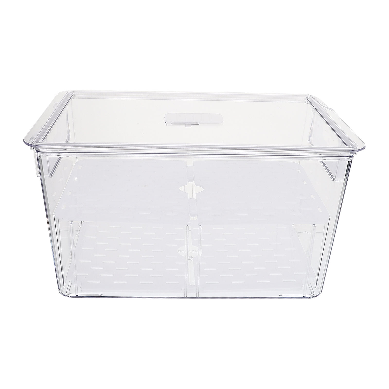 WEAVILUX 1Set Freezer Storage Containers Transparent Plastic Storage ...