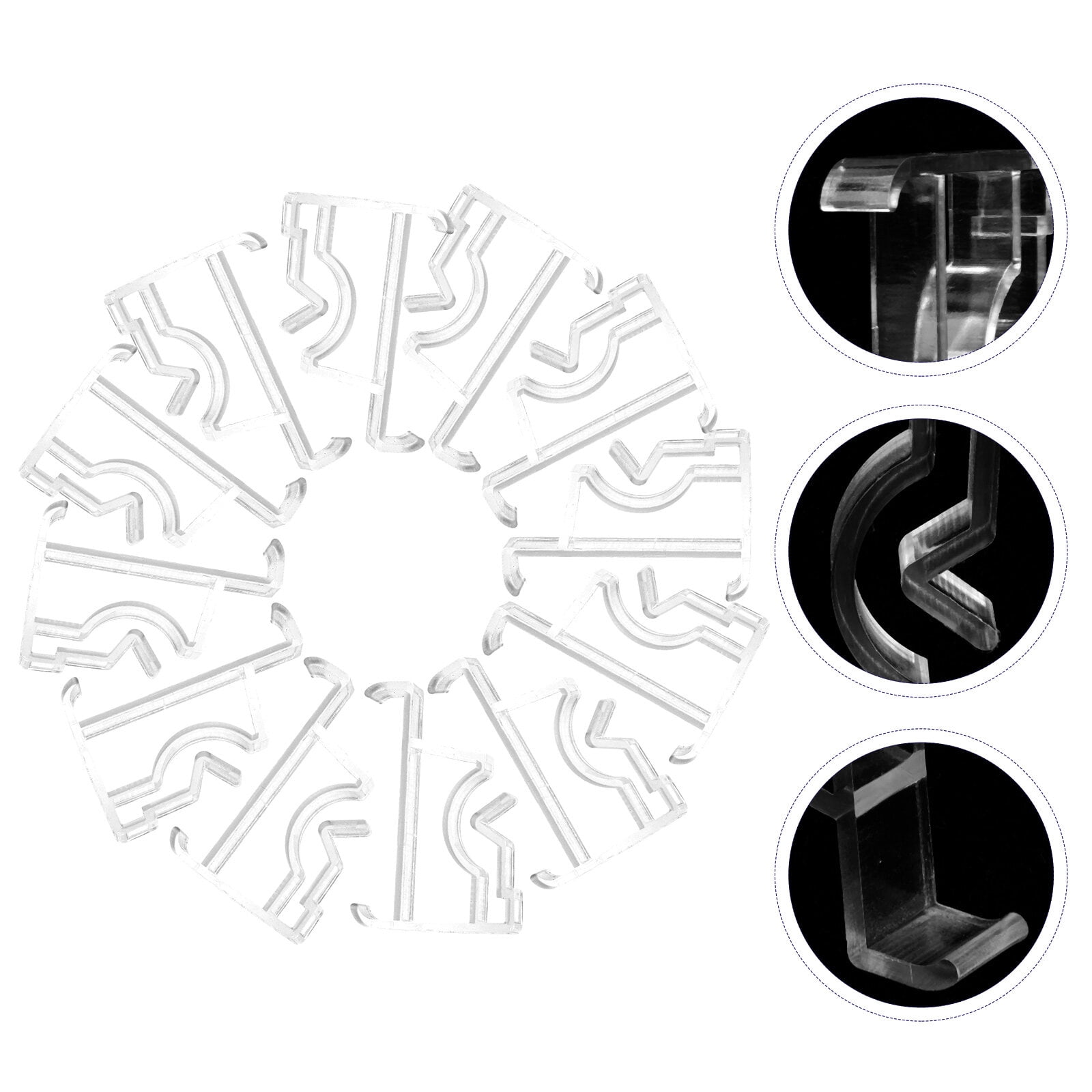 WEAVILUX 2 Sets Replaceable Blind Clips for Window Blinds Easy to Use ...