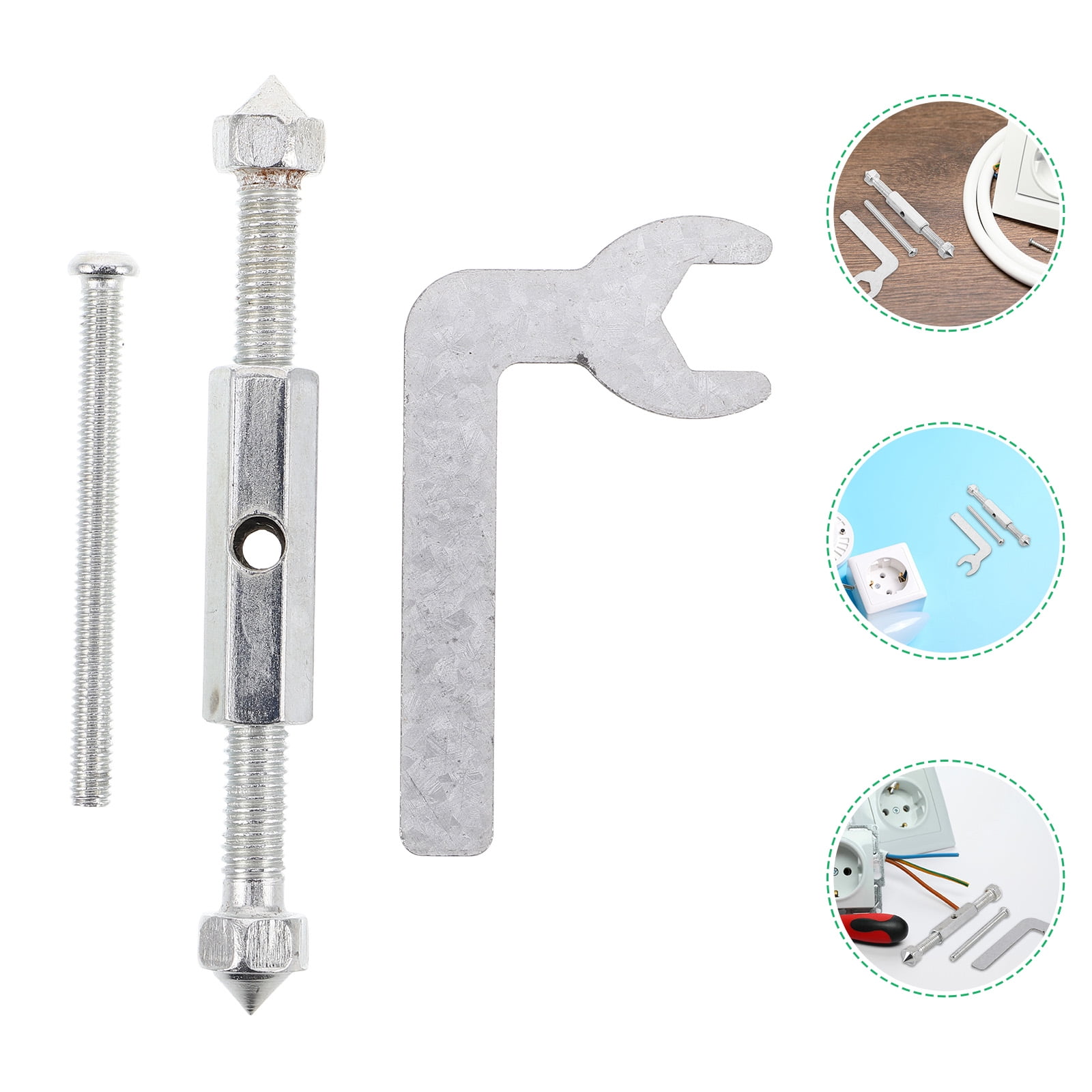 WEAVILUX 21Pcs Metal Electrical Box Repair Kit Assorted Color For Home ...