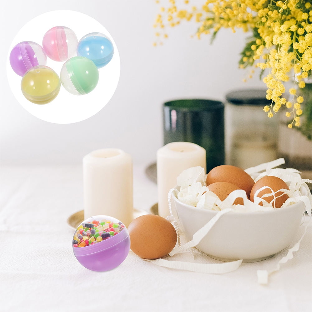 WEAVILUX Gumball Capsules Vending Capsules PP 25Pcs for Party Favor ...