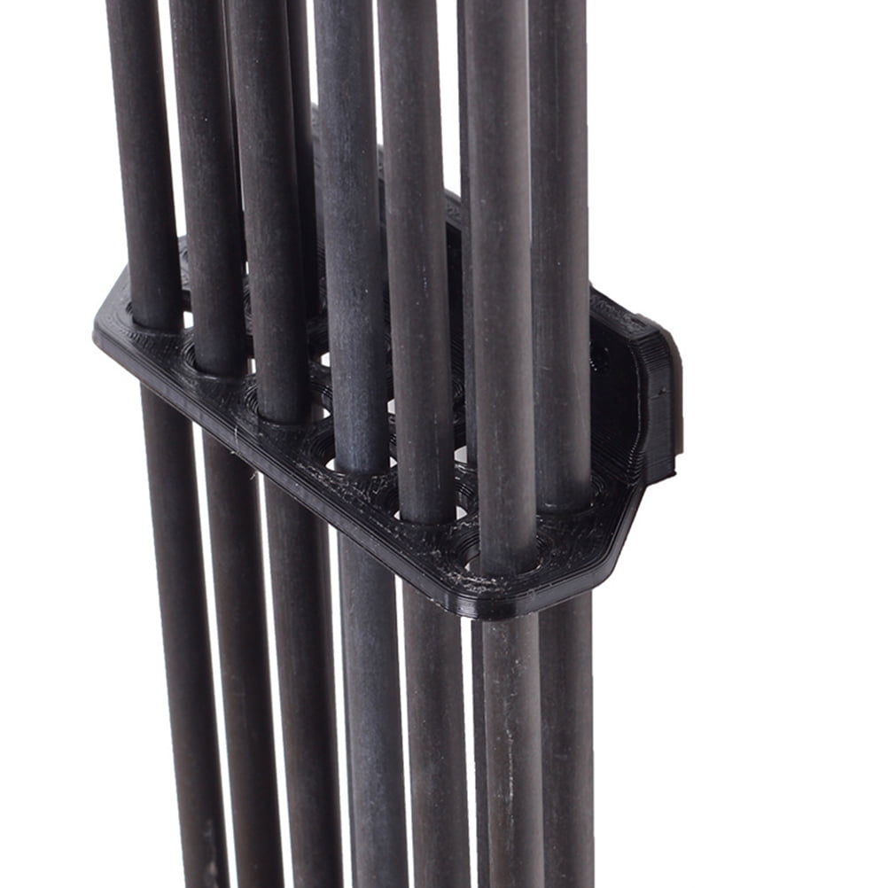 WEAVILUX Simple Style Arrow Storage Rack Black ABS 1 Set - Walmart.com