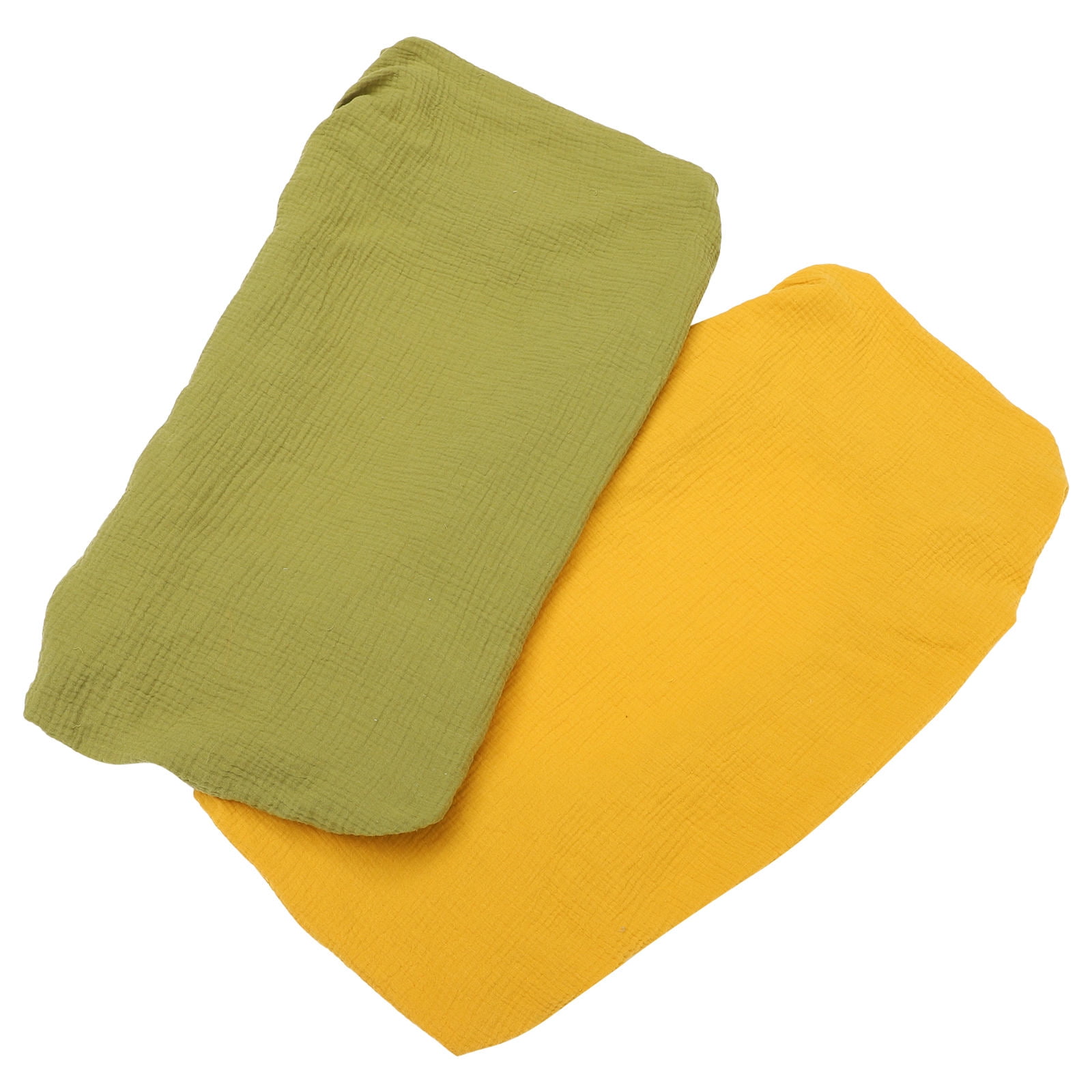 WEAVILUX 2Set Removable Changing Pad Cover Mustard Yellow Rectangular for New Moms - Walmart.com