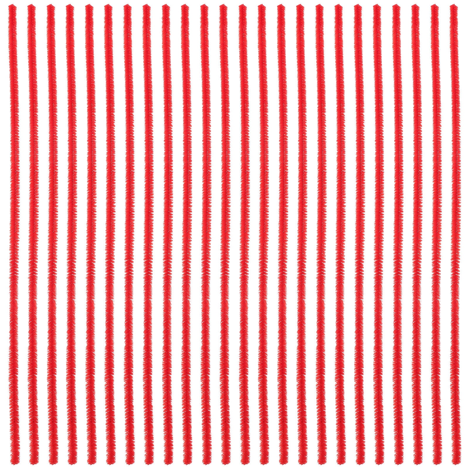 WEAVILUX 300Pcs Red DIY Chenille Stems for Craft Making and Decoration ...