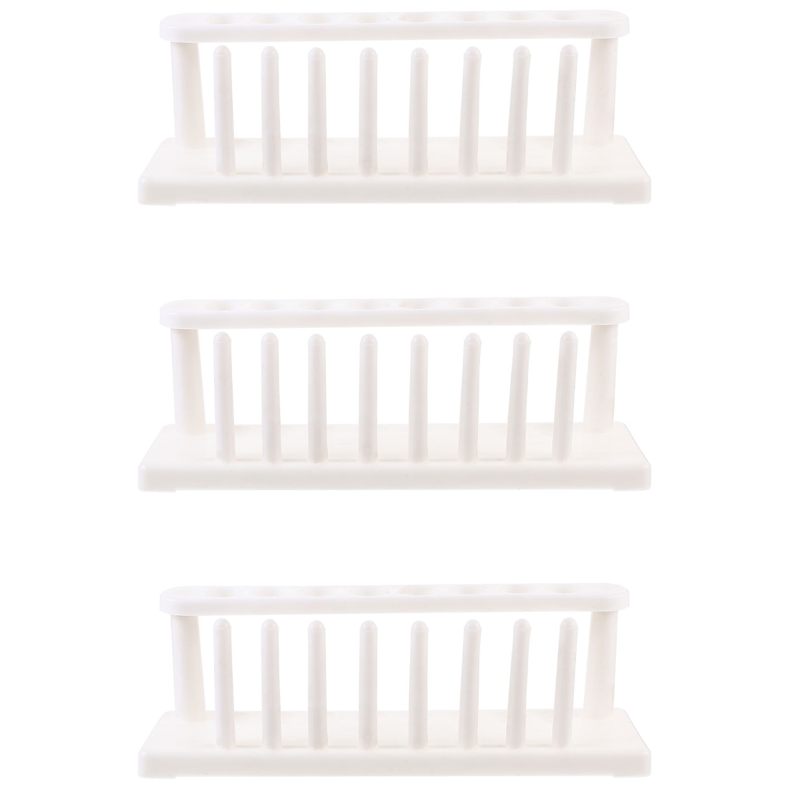 WEAVILUX 3Set Test Tube Rack White Laboratory Equipment for Researchers ...