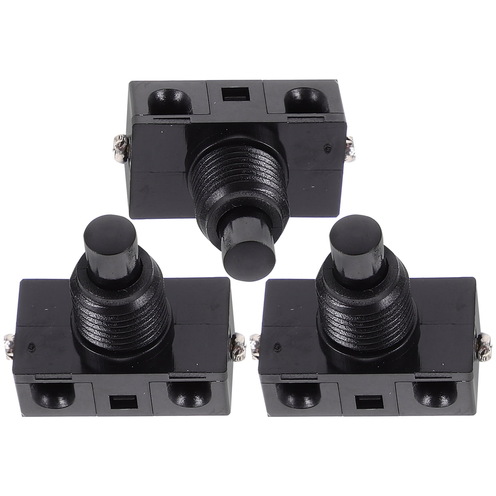 WEAVILUX 3Set Diy Push Button Electric Control Power On Off Home Use 1 ...