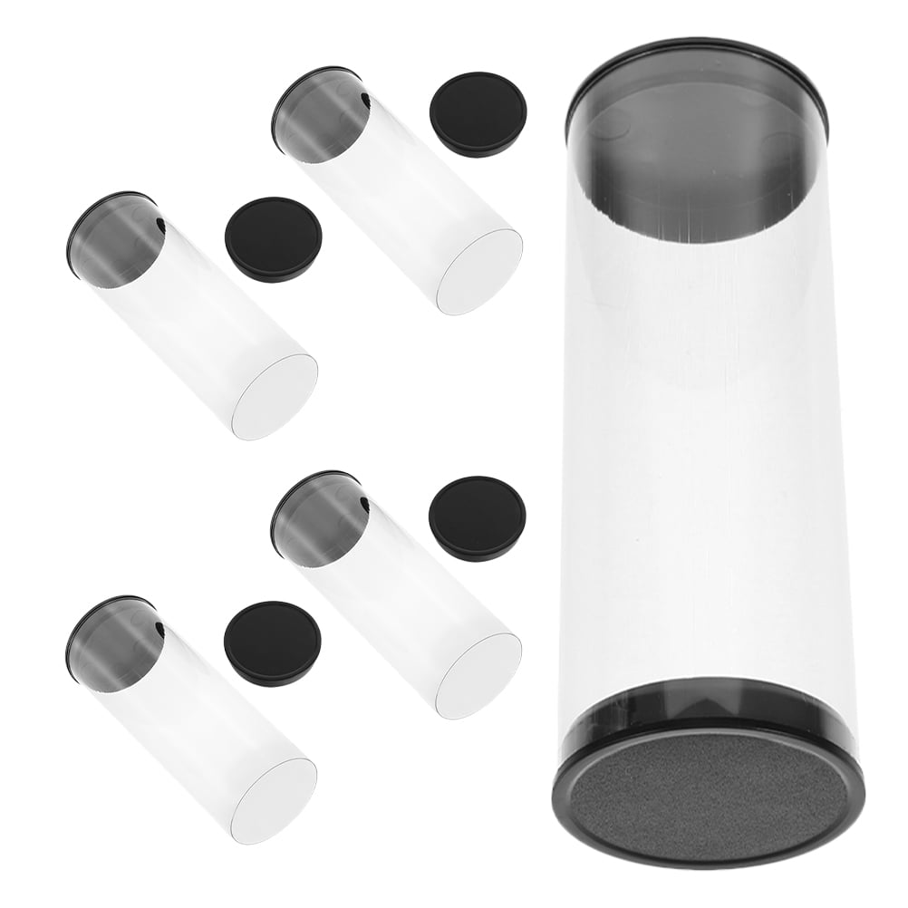 WEAVILUX Clear PVC Golf Ball Containers 5pcs for and Elegant Display ...