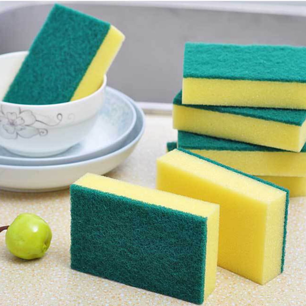 WEAVILUX 5Pcs Kitchen Sponge Cleaners with Porous Fiber Structure for ...