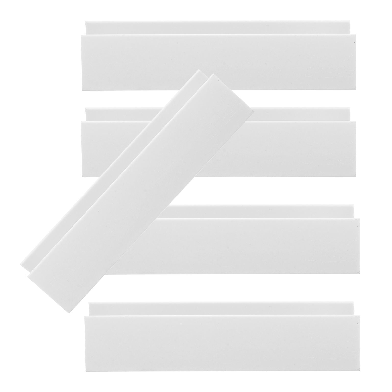 WEAVILUX 5Pcs White U Shape PVC Reinforcement Dog Gate Support Brackets ...