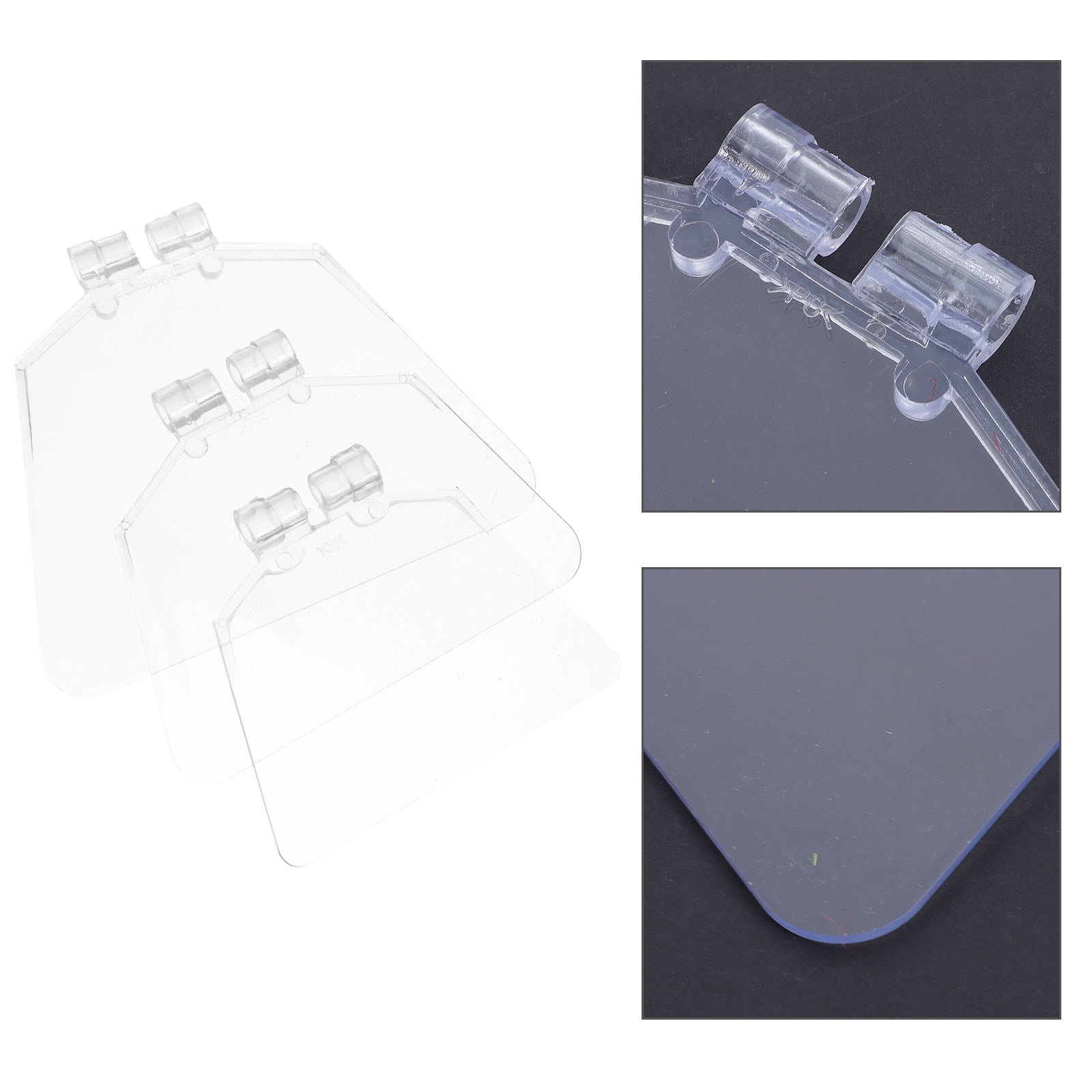 Gasi 3pcs Clear Bench Grinder Eye Shields - Plastic Safety Guards ...