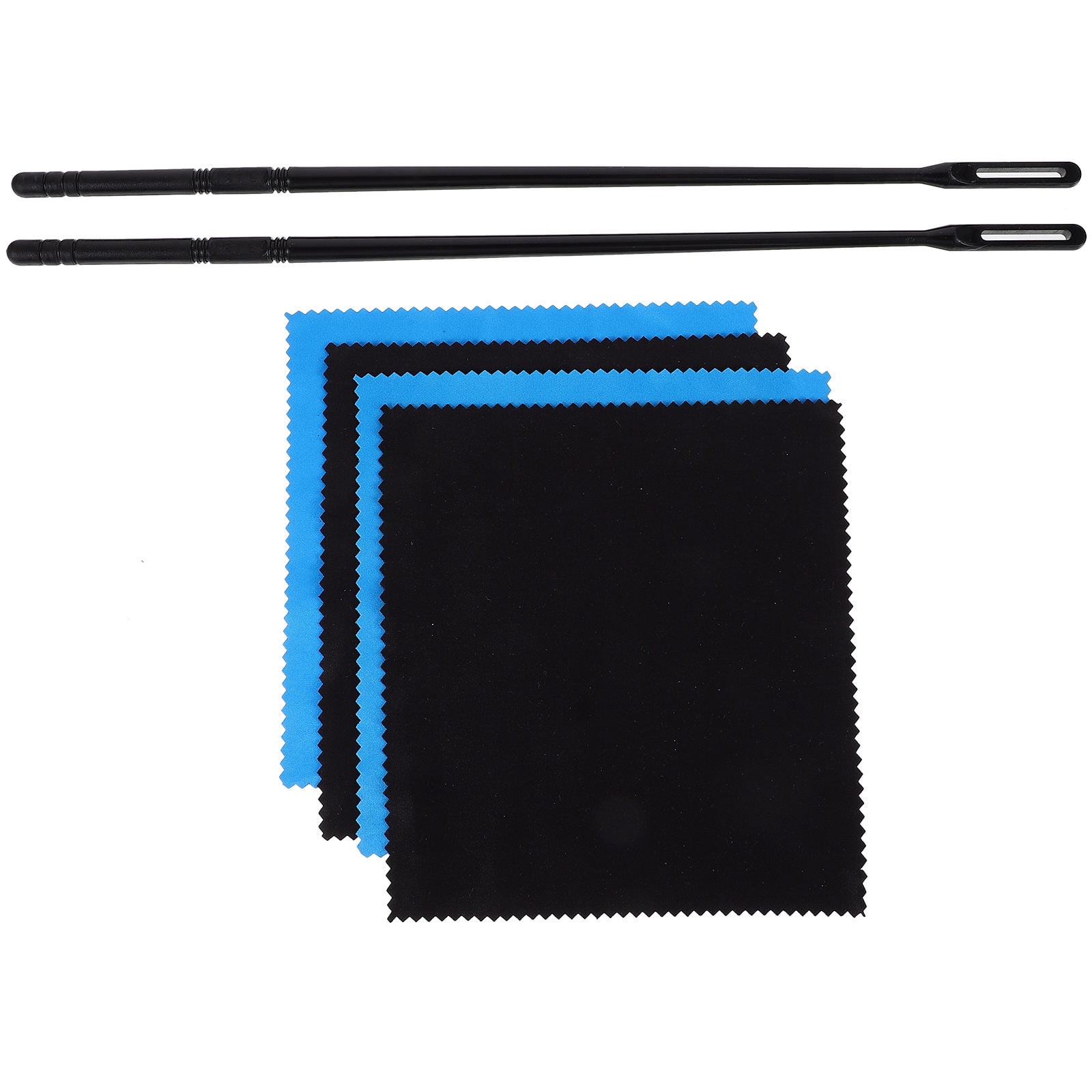 WEAVILUX Flute Cleaning Kit with Assorted Color Plastic Rods and Soft ...