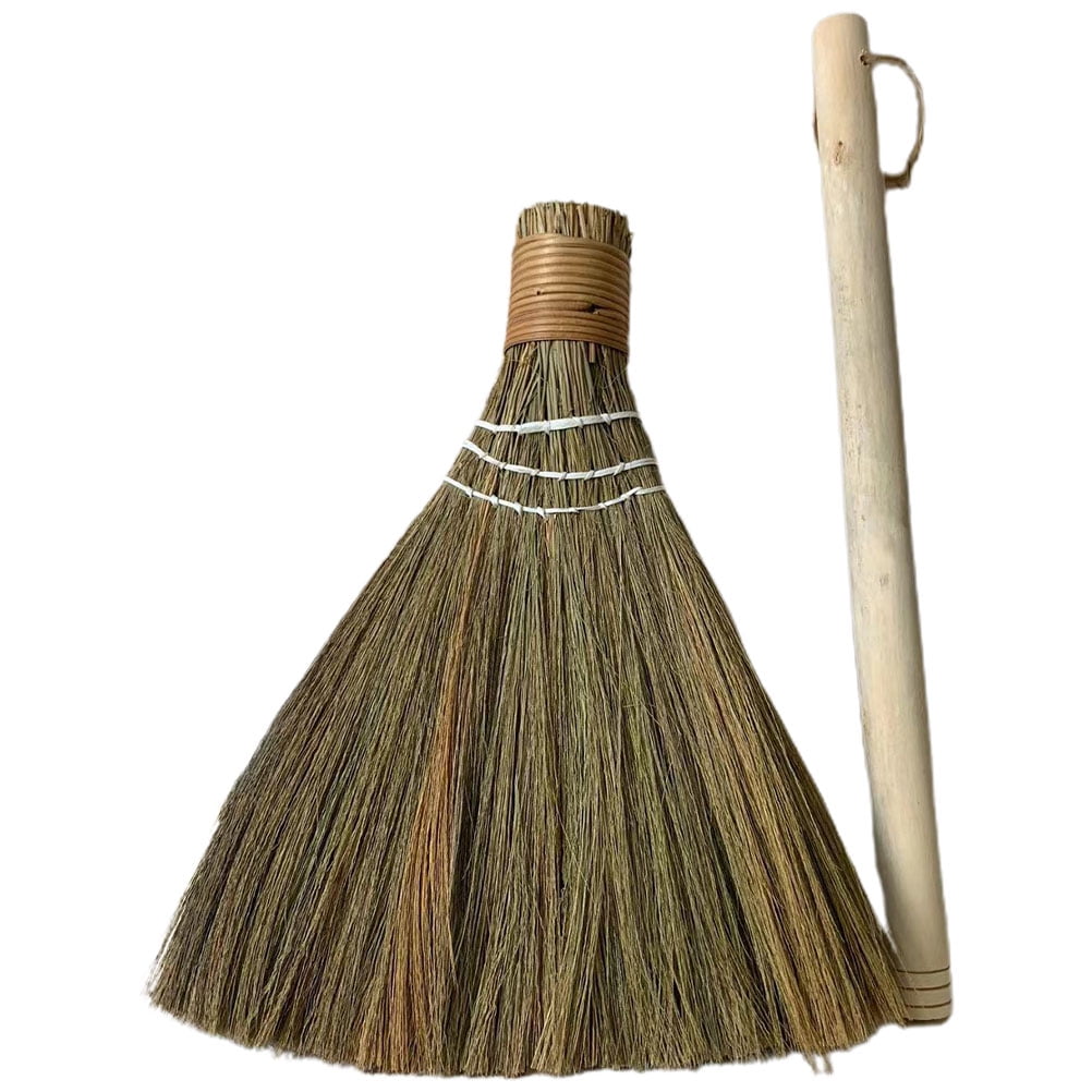 WEAVILUX Multi-Color Detachable Broom, Wooden and Plastic, Versatile ...