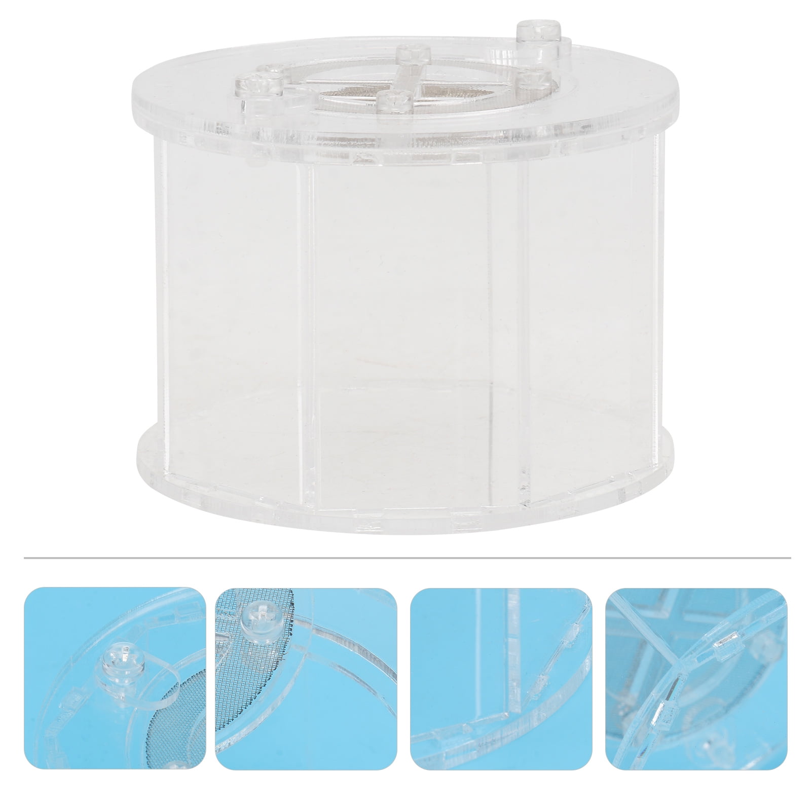 WEAVILUX Butterfly Specimen Storage Case Insect Observation Box Acrylic ...