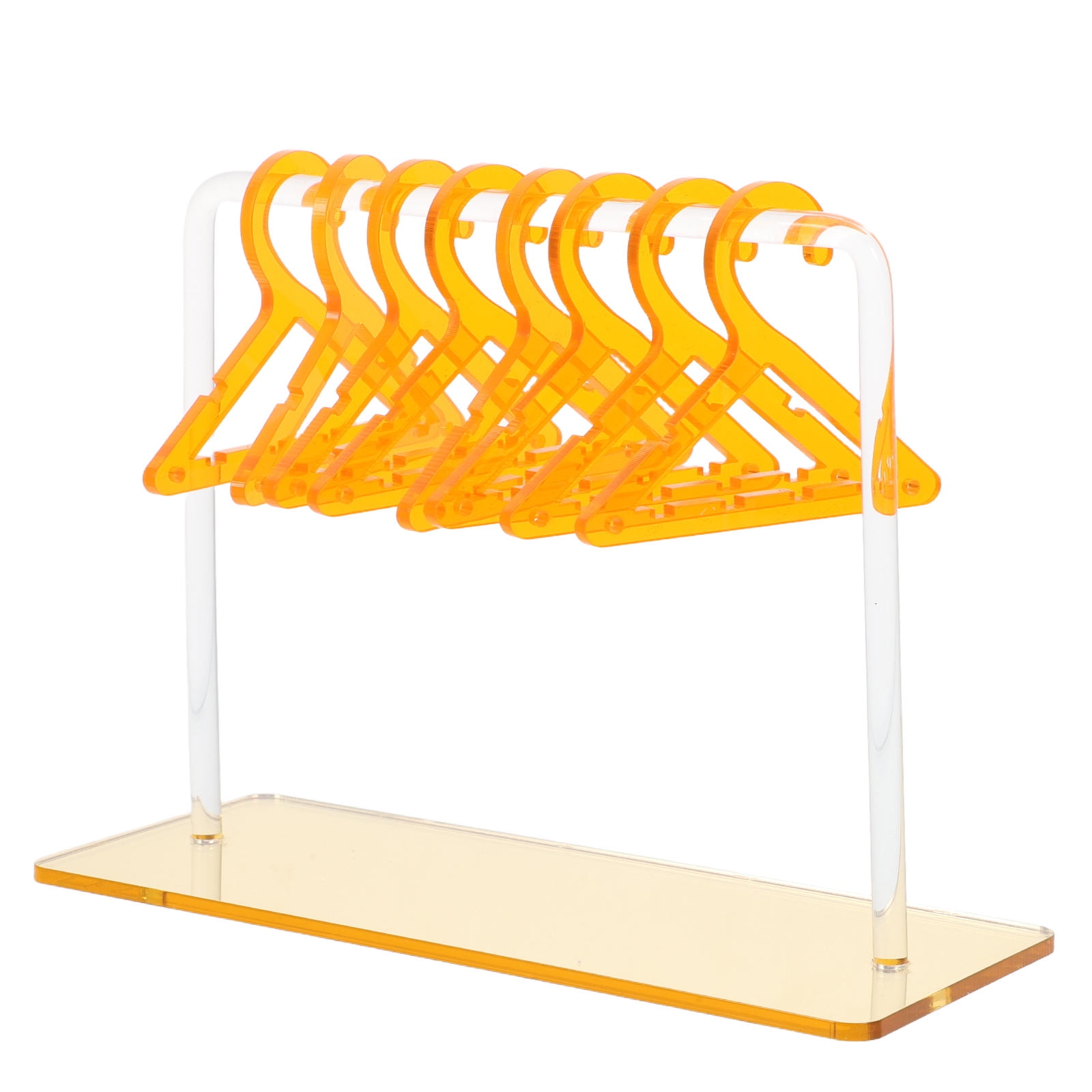 WEAVILUX Jewelry Organizer Stand 1Set Golden Acrylic Hanging Stands For ...