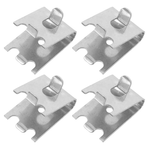 Refrigerator Shelf Clips and Support Brackets for Secure Storage
