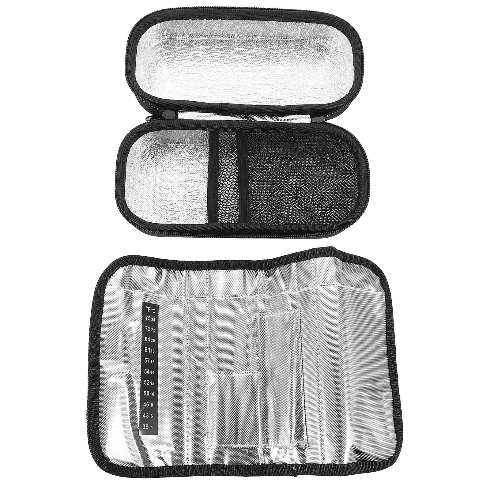 WEAVILUX Travel Case Small Insulated Pouch 1Pcs 8.25X3.93X2.75In ...