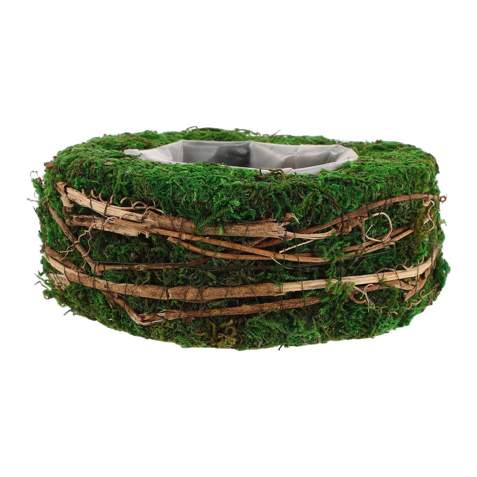 WEAVILUX 7.5 Inch Moss Planter Pot with Breathable Design, Decorative ...