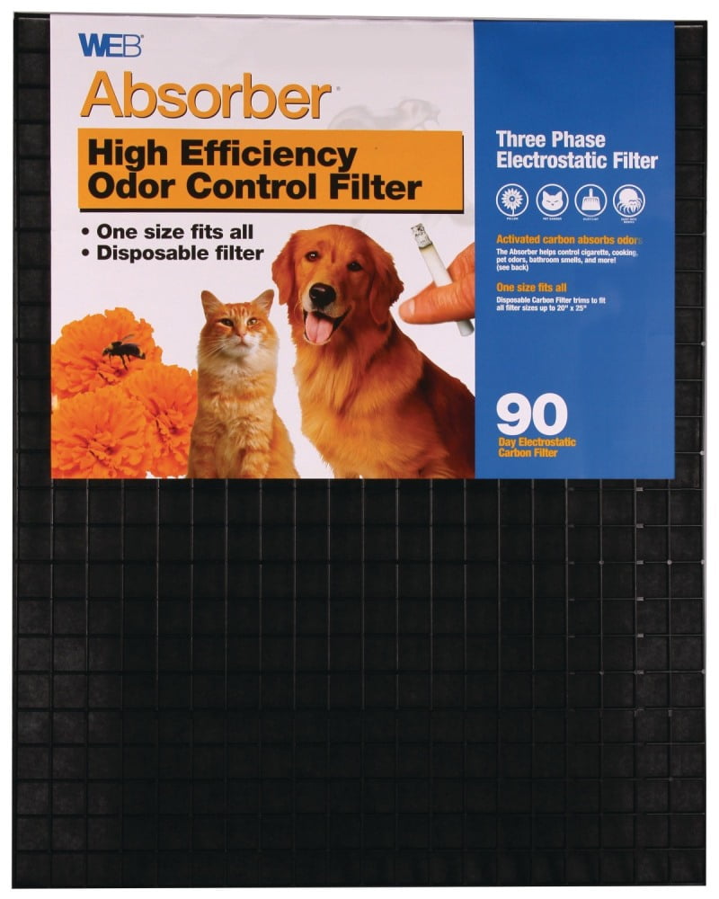 WEB Absorber Electrostatic Carbon Filter - Walmart.com