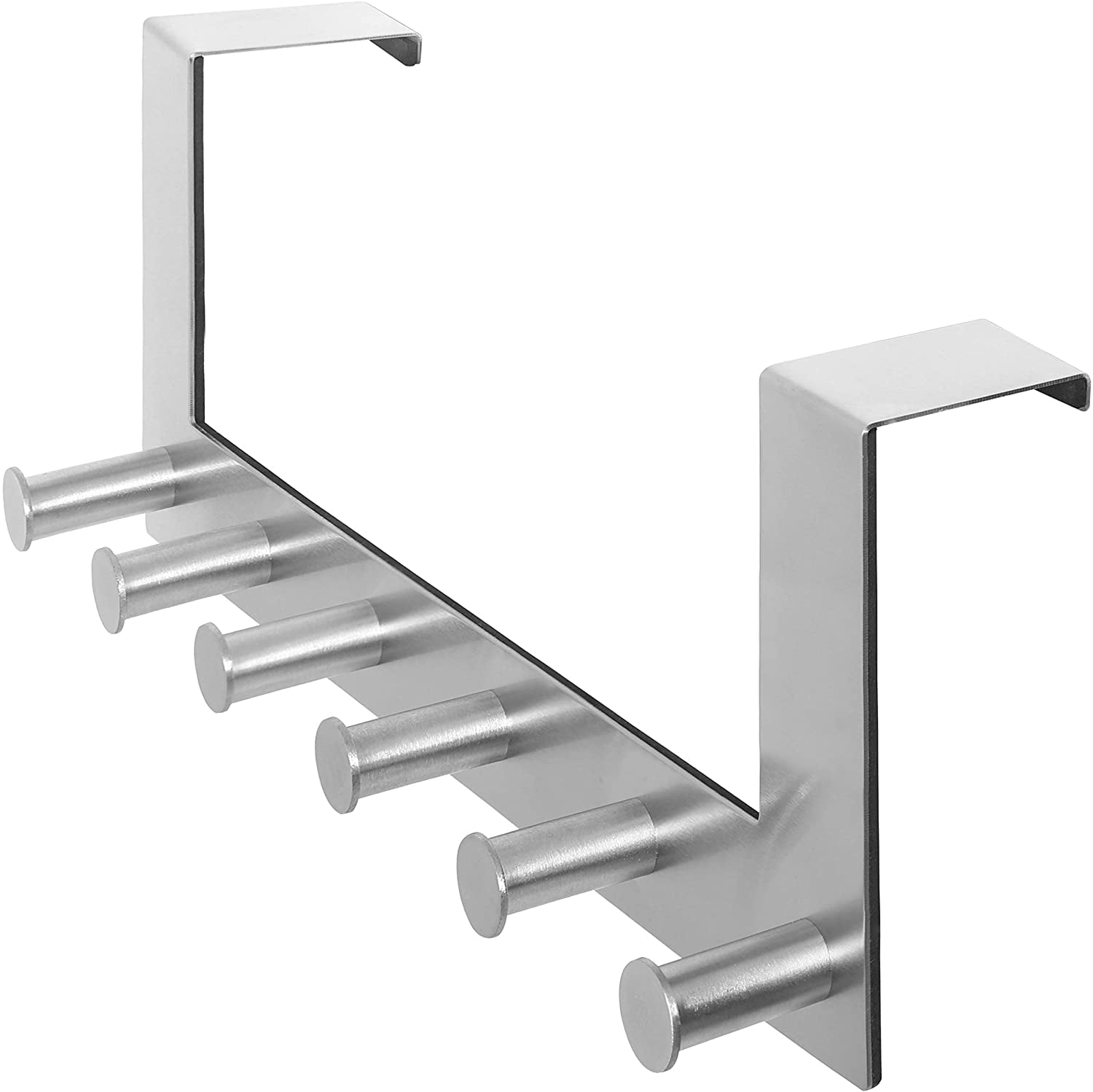 WEBI Over The Door Hooks Door Hanger,Over The Door Towel Rack with 6 ...