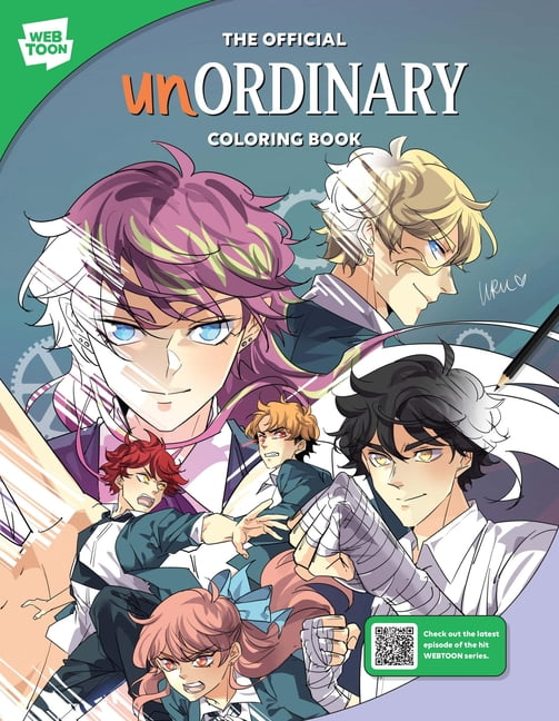 Webtoon The Official Unordinary Coloring Book: 46 Original ...