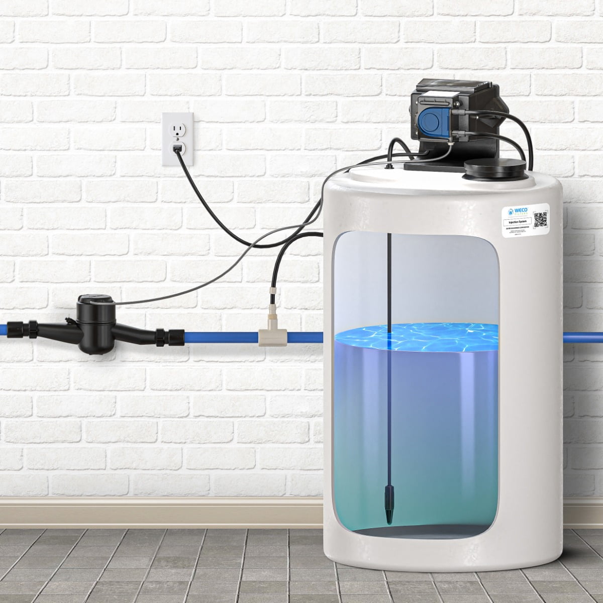 WECO CJECT-100MT: Proportional Chlorine Injection System for Well Water ...