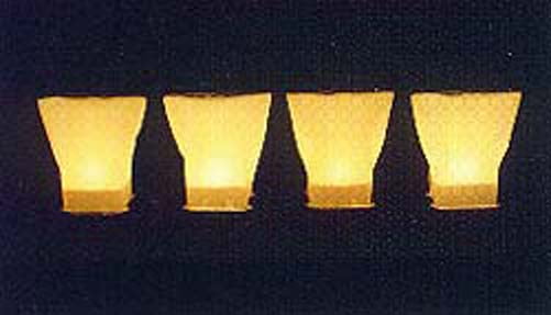 WEDDING Luminary - Electric Luminaria Light Set - HEARTS ETC.- PINK ...