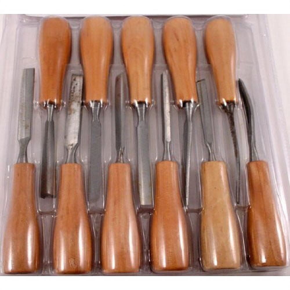 WEDGE 11 Piece Set of Fine Carving Tools - TZ7411 - Walmart.com