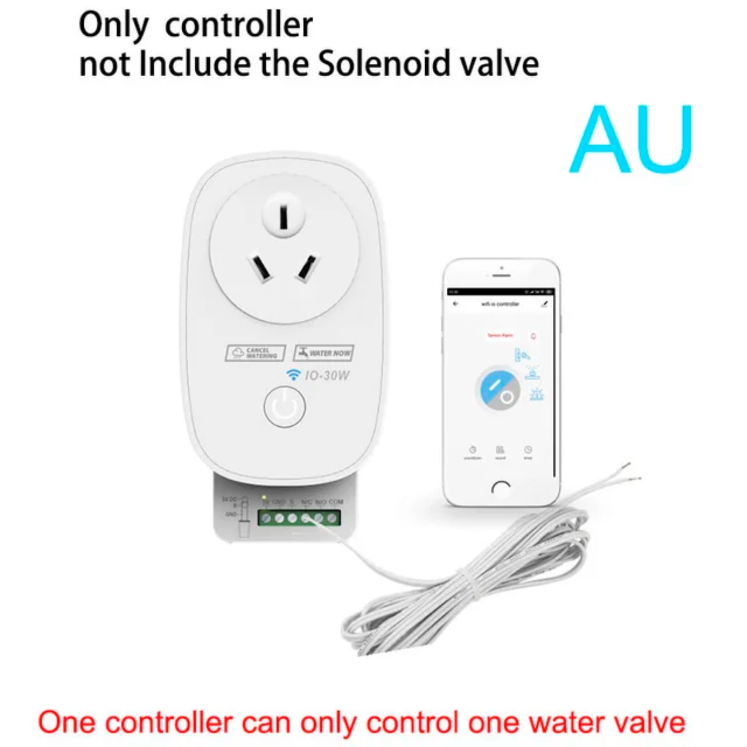 WEDURLA Intelligent WIFI Connected Smart Garden Irrigation Controller ...