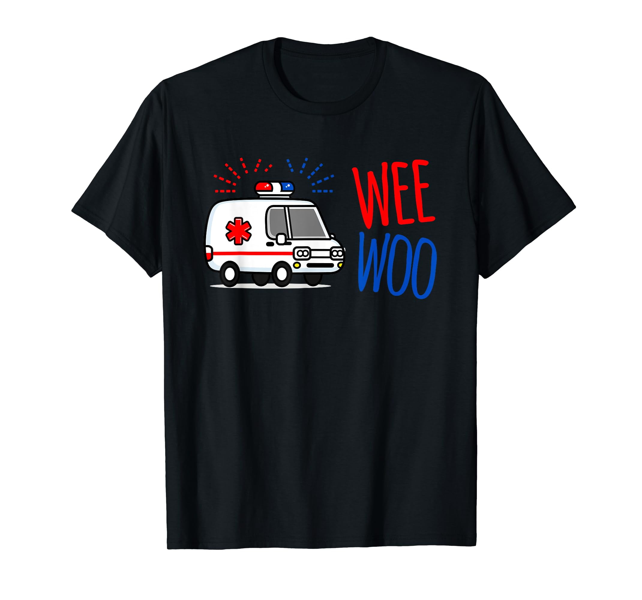 WEE WOO AMR EMT AMR Paramedic Tee SHIRT for Men Funny shirt - Walmart.com