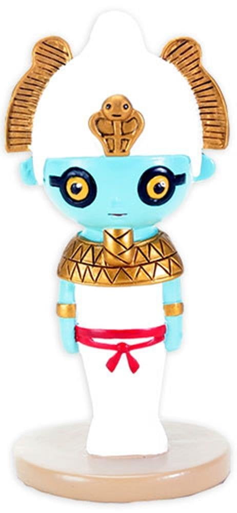 YTC 4 Inch Orange Eyed, Blue Weegyptians - Osiris Standing with Red ...