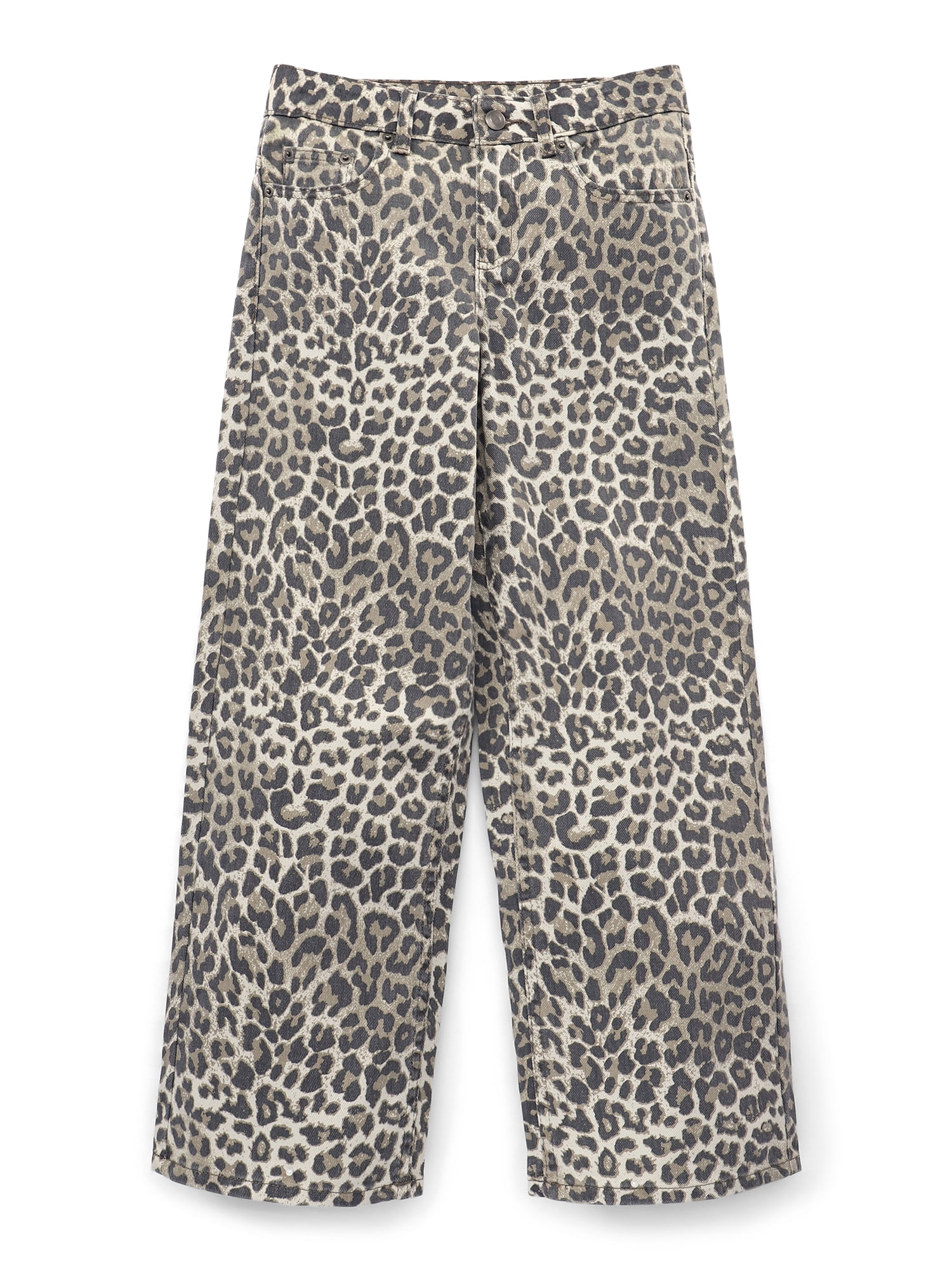 Weekend Academy Girls Baggy Straight Jeans, Sizes 5-18 - Walmart.com