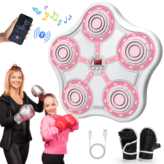 WEEKEND COME Music Boxing Machine Exercise Workout Equipment ...