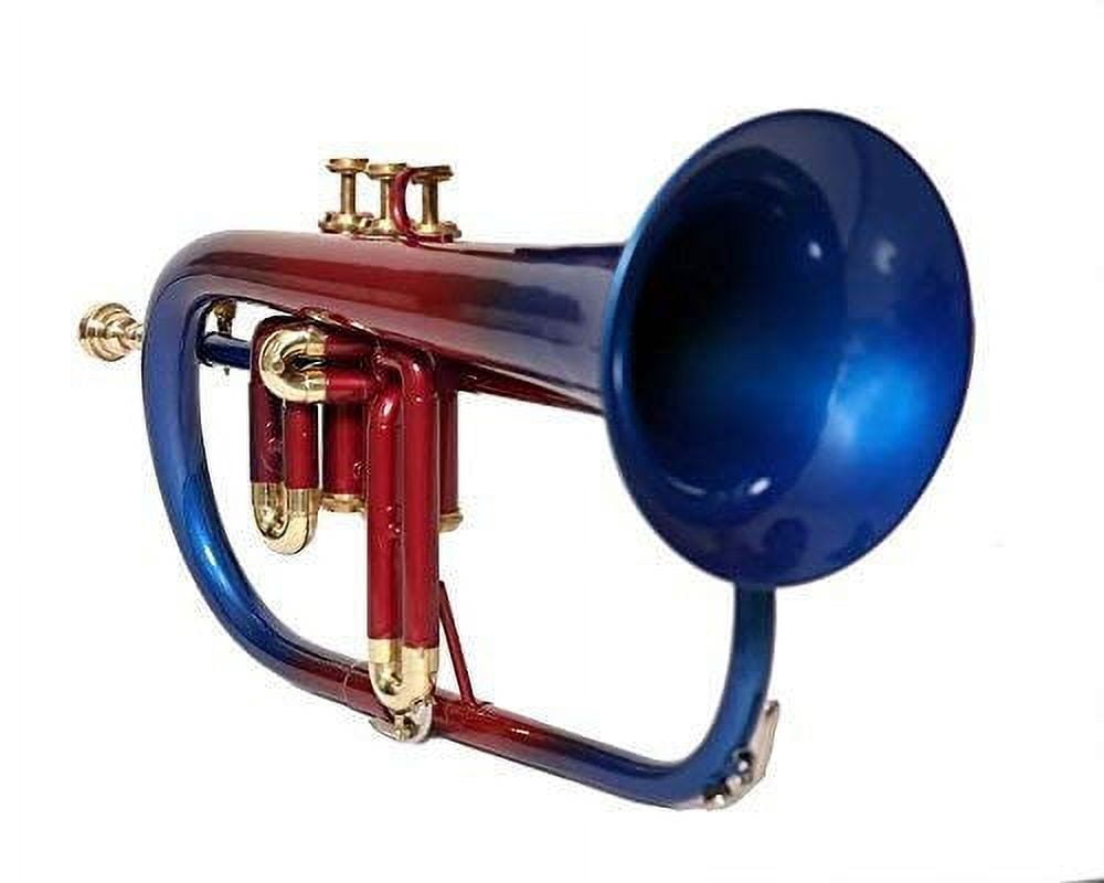 WEEKEND SALE Flugel Horn Multi Color 3 Valve Bb Lightweight Tracks ...