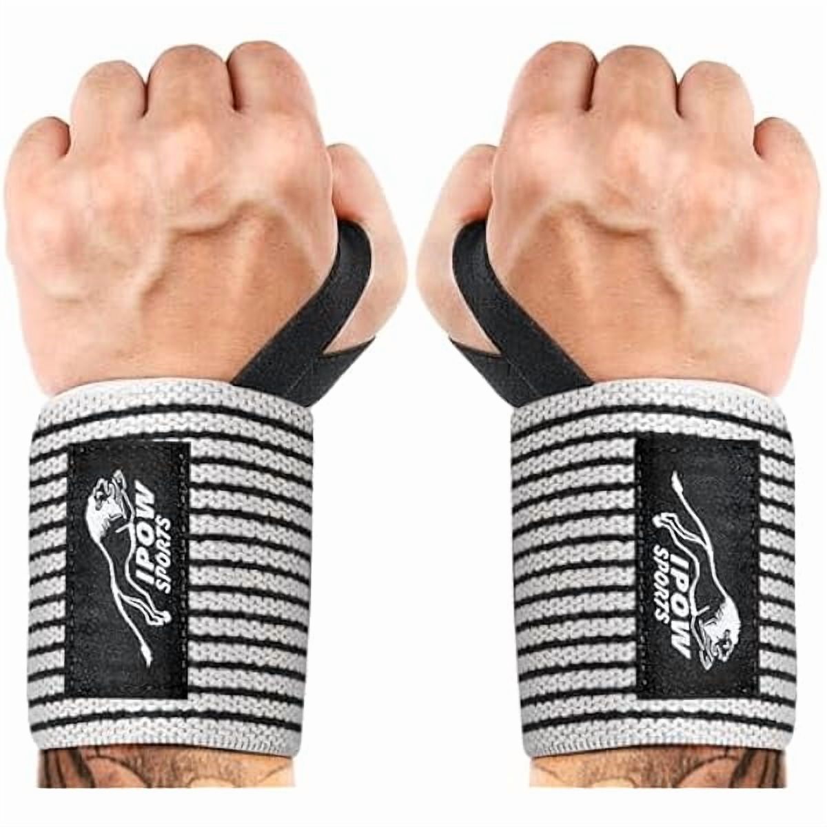WEEKS 18'' Professional Wrist Wraps for Weightlifting 2 Pack(IPF ...