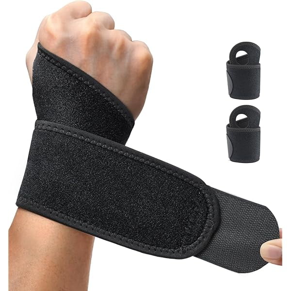 WEEKS 2 Pack Wrist Brace Wrist Wraps for Carpal Tunnel Arthritis ...