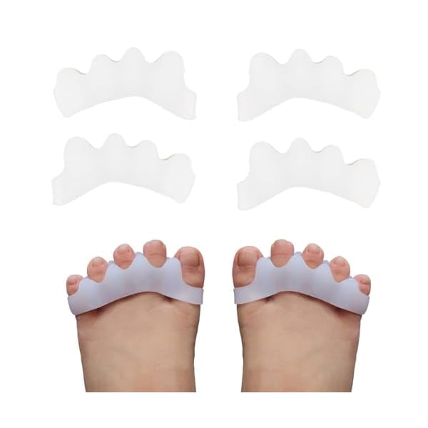 WEEKS 2 Pairs Toe Separators For kids - Correcting Bunions and ...