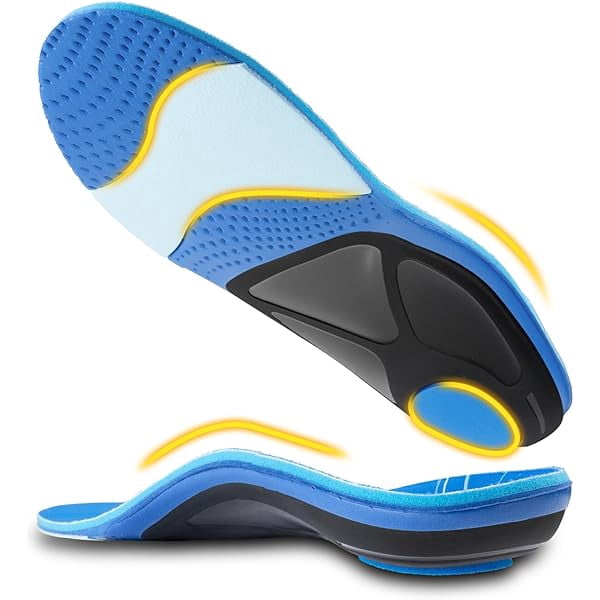 WEEKS 240+lbs Plantar Fasciitis Relief Heavy Duty High Arch Support ...