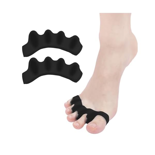 WEEKS 2PCS Toe Separators for Women and Men, Toe Spacers for Pedicure ...