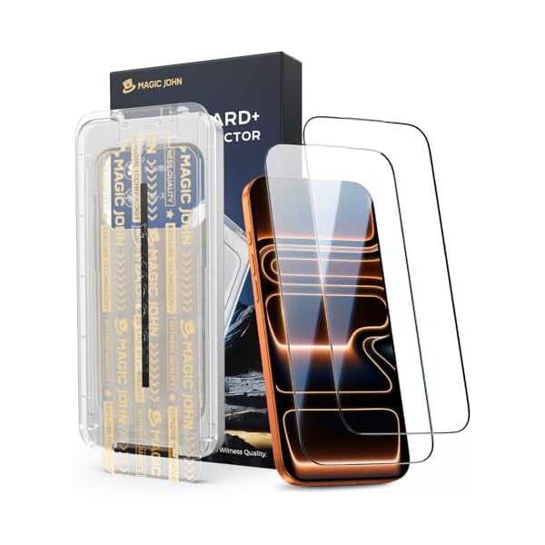 WEEKS 3rd Gen Upgraded for iPhone 17 Pro Max Screen Protector 6.9 Inch ...