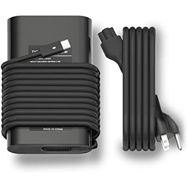 WEEKS 65W 45W USB Type C Laptop Charger Compatible with Dell Latitude ...