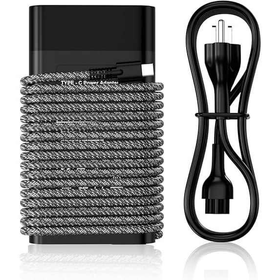 WEEKS 90W USB C Laptop Charger Compatible with Dell XPS 15 9500 17 9700 ...