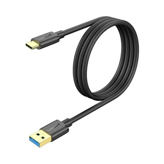 WEEKS Android Auto USB C Cable 3.3FT, 10Gbps Short USB A to USB C 3.1 ...